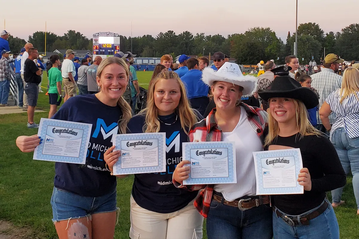 Scholarships Awarded at Tailgate Events