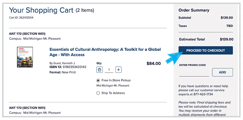 Online Textbook Ordering Guide | Mid Michigan College - Harrison, MI - Mt. Pleasant, MI - Online