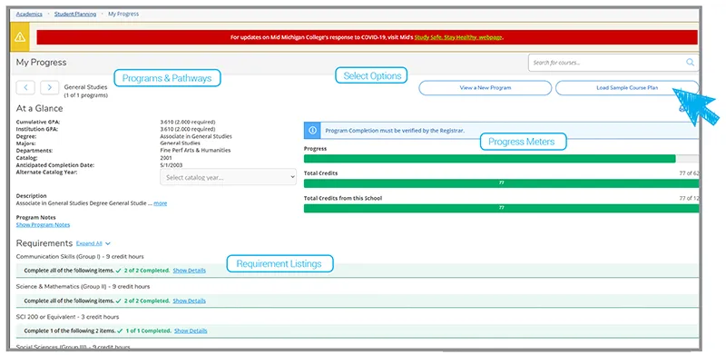 Self-Service Registration Guide | Mid Michigan College - Harrison, MI ...