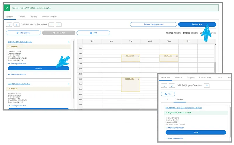 Self-Service Registration Guide | Mid Michigan College - Harrison, MI ...